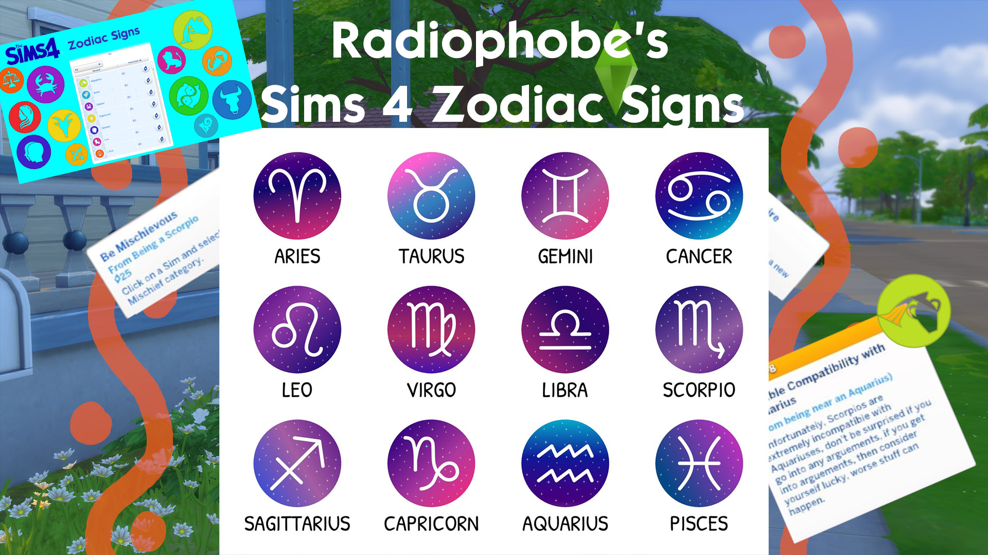 The Sims 4 Zodiac Traits CC The Sims The Sims 4 Zodiac Traits CC The Sims