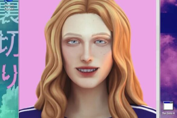 DEFAULT AND NON-DEFAULT ALPHA TEETH Magic-bot - CC The Sims