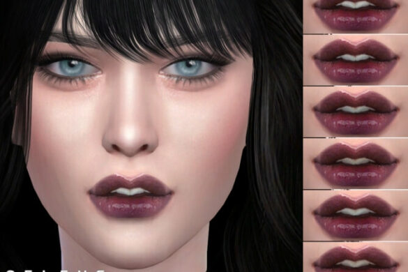 DEFAULT AND NON-DEFAULT ALPHA TEETH Magic-bot - CC The Sims