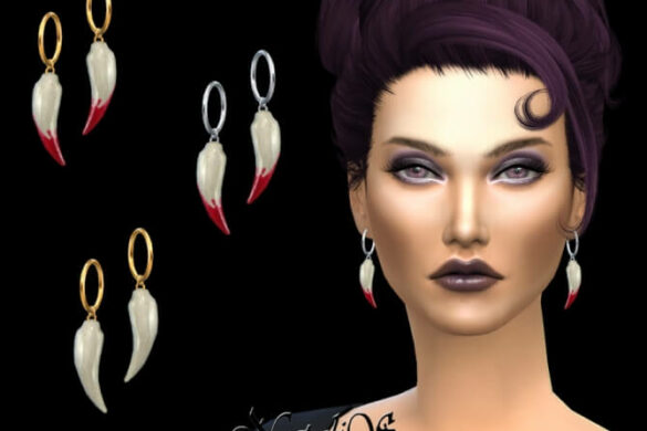 DEFAULT AND NON-DEFAULT ALPHA TEETH Magic-bot - CC The Sims