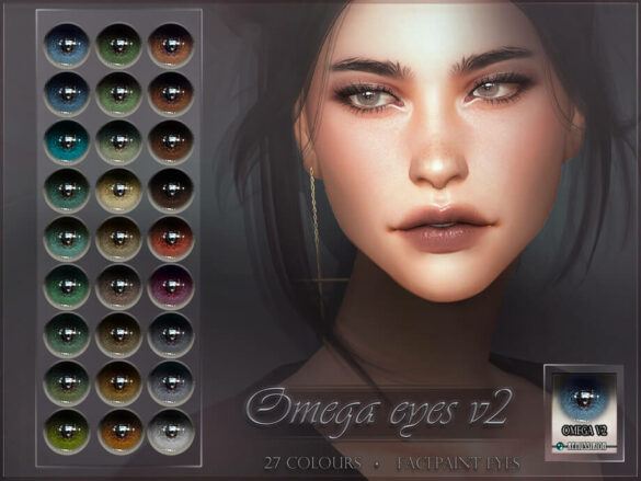 The Sims 4 Omega Eyes V2 by RemusSirion - CC The Sims