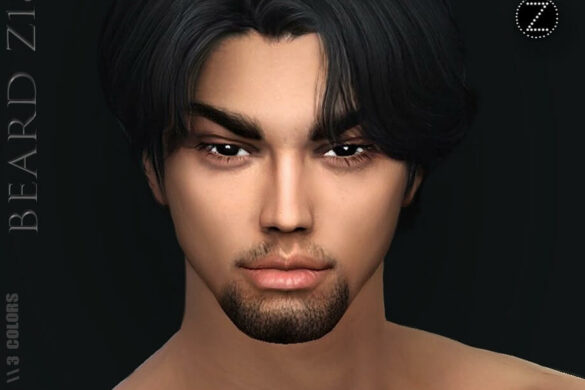 The Sims 4 luumia emilio beard dayton stubble - CC The Sims