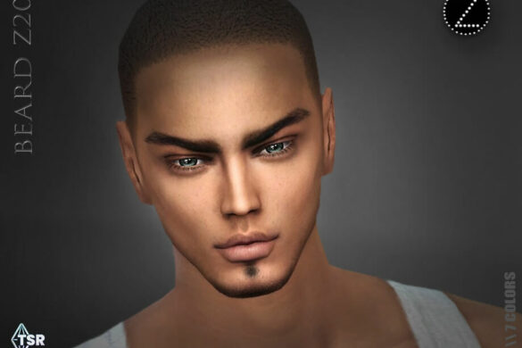 The Sims 4 luumia emilio beard dayton stubble - CC The Sims