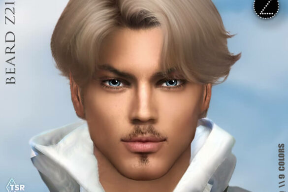 The Sims 4 luumia emilio beard dayton stubble - CC The Sims