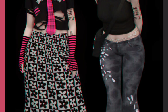 The Sims 4 spectra draculaura monster high challenge - CC The Sims