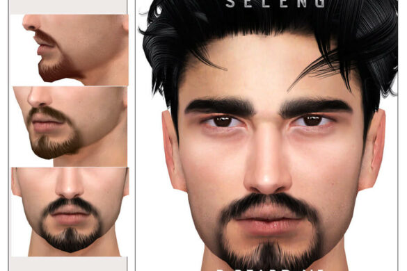 The Sims 4 luumia emilio beard dayton stubble - CC The Sims