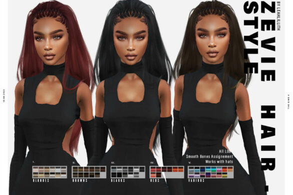 kotehok hair 099 - CC The Sims