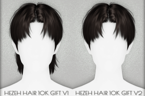 The Sims 4 alligator blood hairstyle - CC The Sims