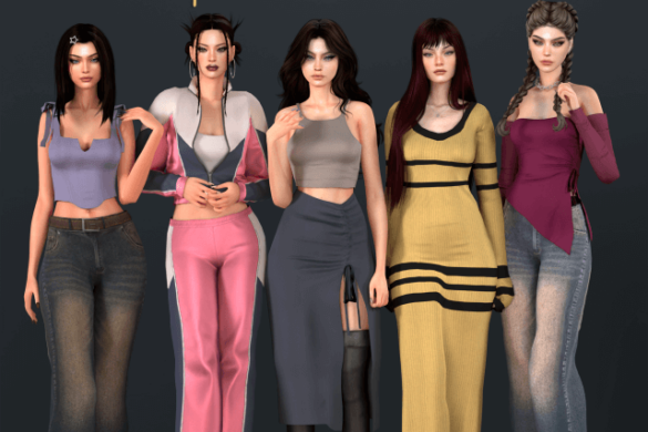 Twopiece Suit RIMINGS - CC The Sims