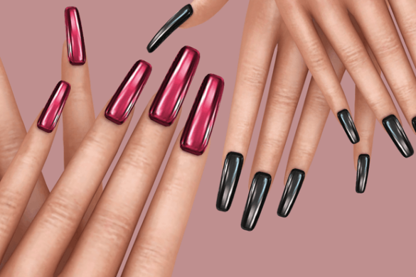VAMPIRE NAILS - CC The Sims