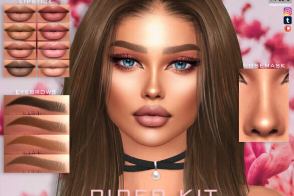 Soft Lipstick Sims 4 CC - CC The Sims
