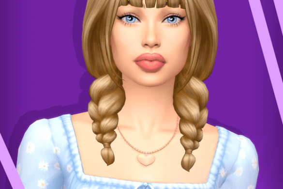 baird hair - CC The Sims