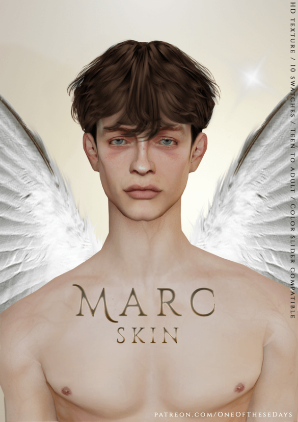 Marc SKIN - CC The Sims