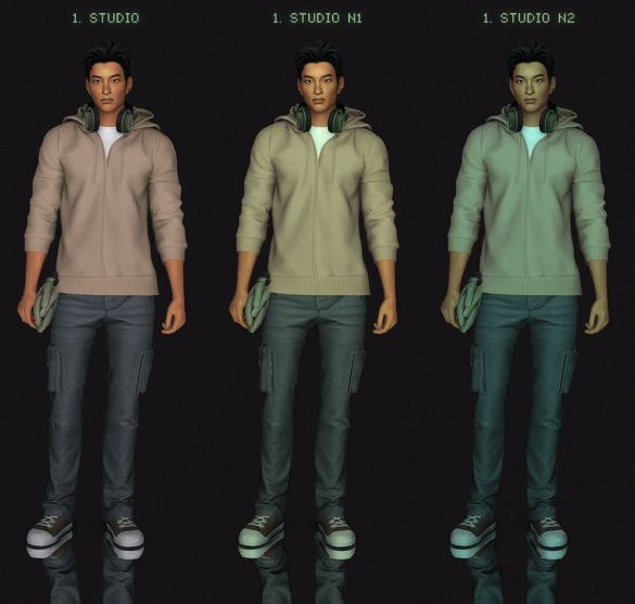 CAS Lighting Mod - CC The Sims