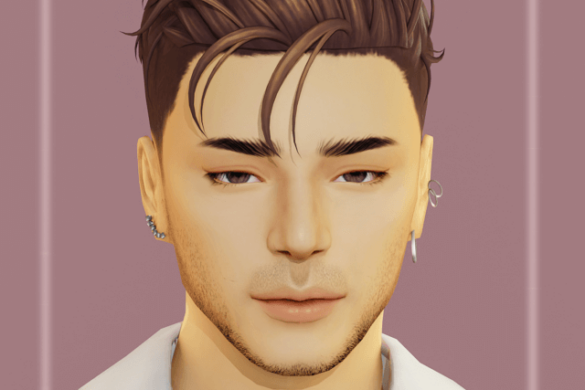 MoooD Hair N91 - VER1 - CC The Sims