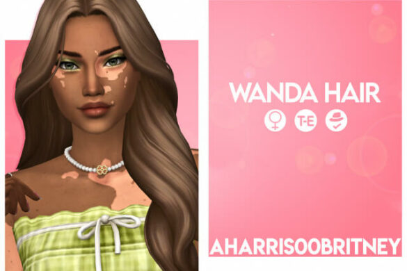 baird hair - CC The Sims