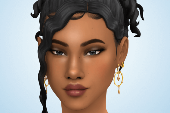 LIN-DIAN_Wait-Hair Set - CC The Sims