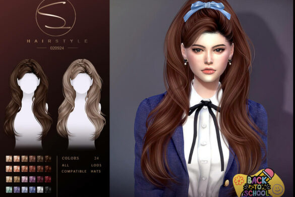 Helena Hairstyle - CC The Sims