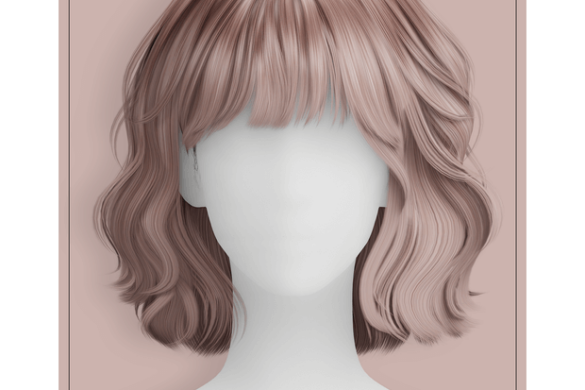 LIN-DIAN_Wait-Hair Set - CC The Sims