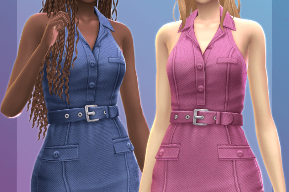 The Sims 4 jinx outfit - CC The Sims