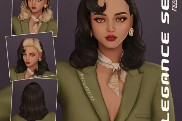 LIN-DIAN_Room Set - CC The Sims