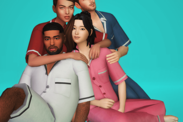 The Sims 4 jinx outfit - CC The Sims