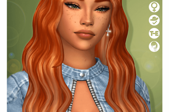 kotehok hair 099 - CC The Sims