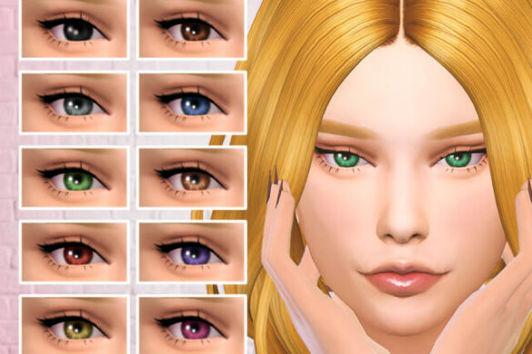 GPME-GOLD Eyes G46 - CC The Sims