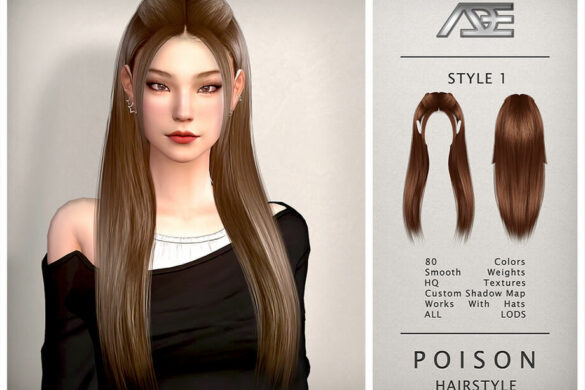 kotehok hair 099 - CC The Sims