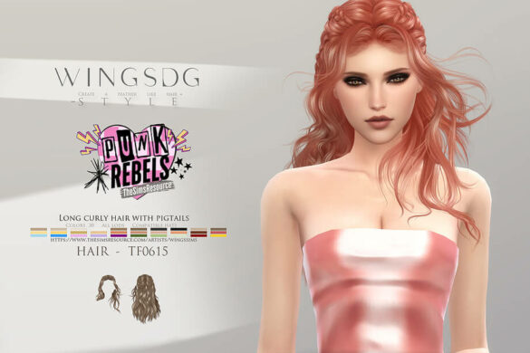 kotehok hair 099 - CC The Sims