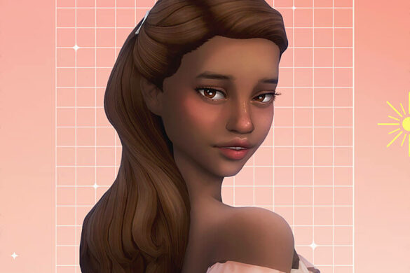 brandy hair - CC The Sims