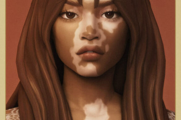 brandy hair - CC The Sims