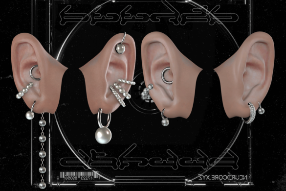 TS4 Cassandra Basic Nipple Piercing Set - CC The Sims