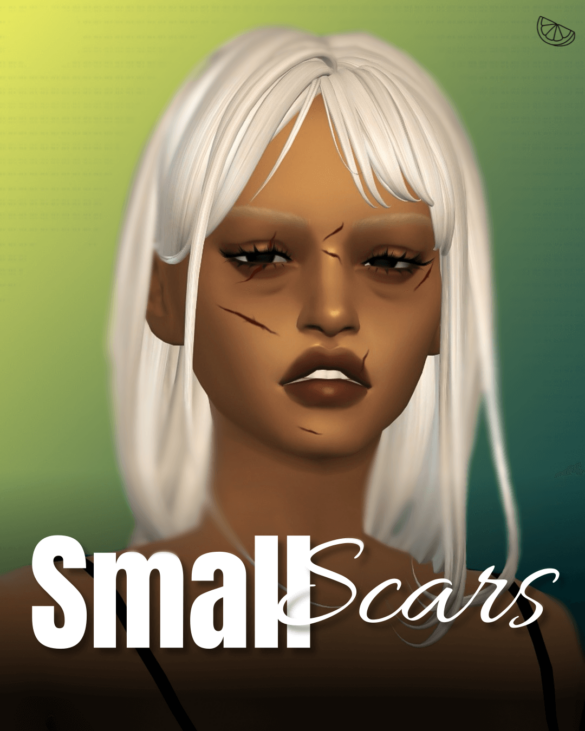 Small Scars Set - CC The Sims