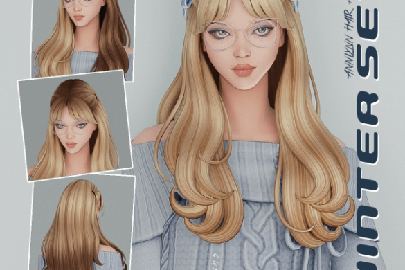 Valentina Female Hair - CC The Sims